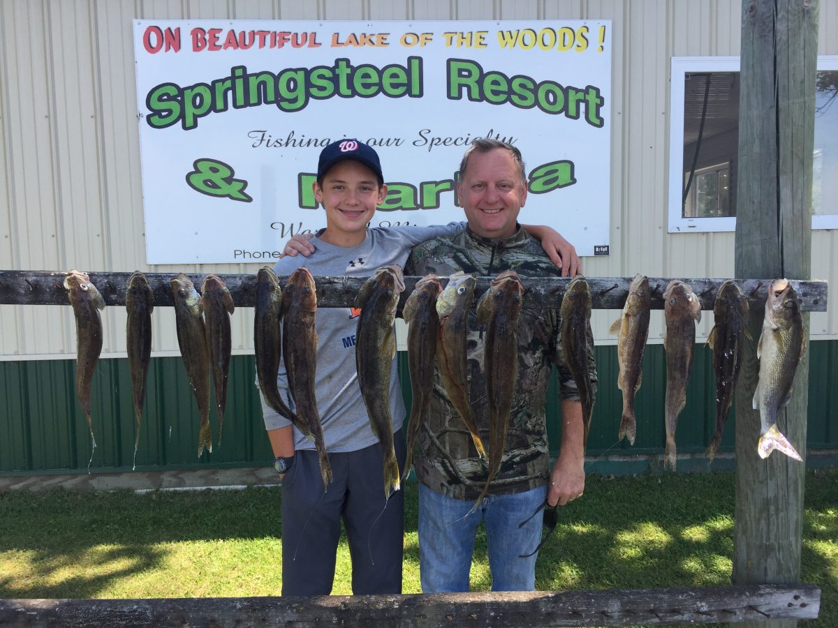 Lake of the Woods Fishing Report - Warroad, MN
