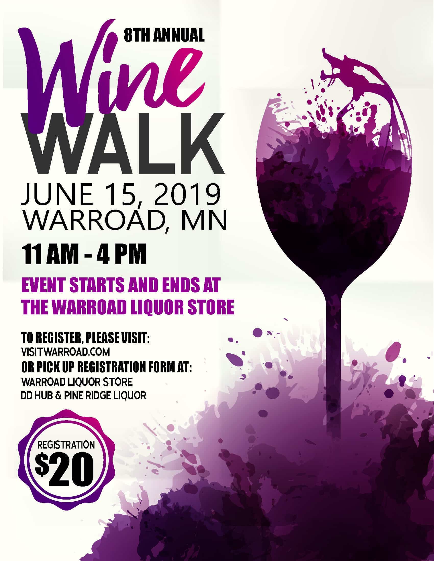 2019-wine-walk-flyer - Visit Warroad, MN
