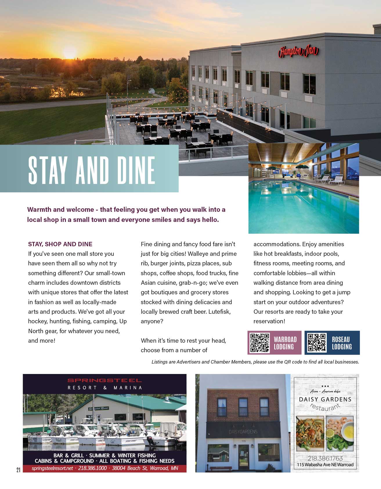 2021-22_VisitorGuide22 - Visit Warroad, MN