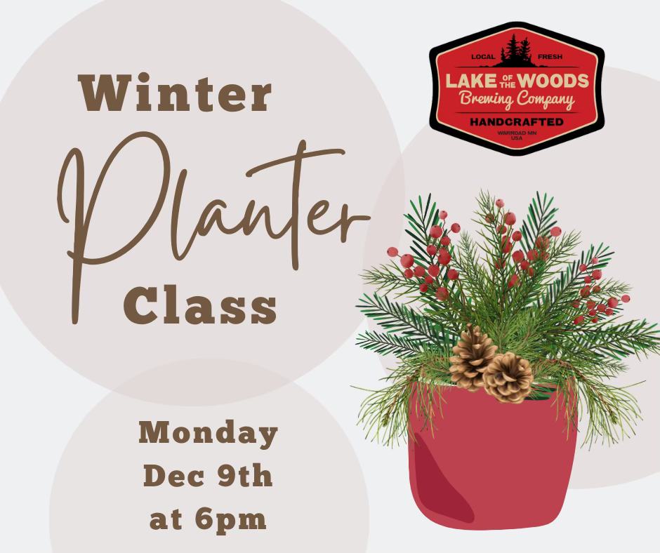 Winter Planter Class - Visit Warroad, MN